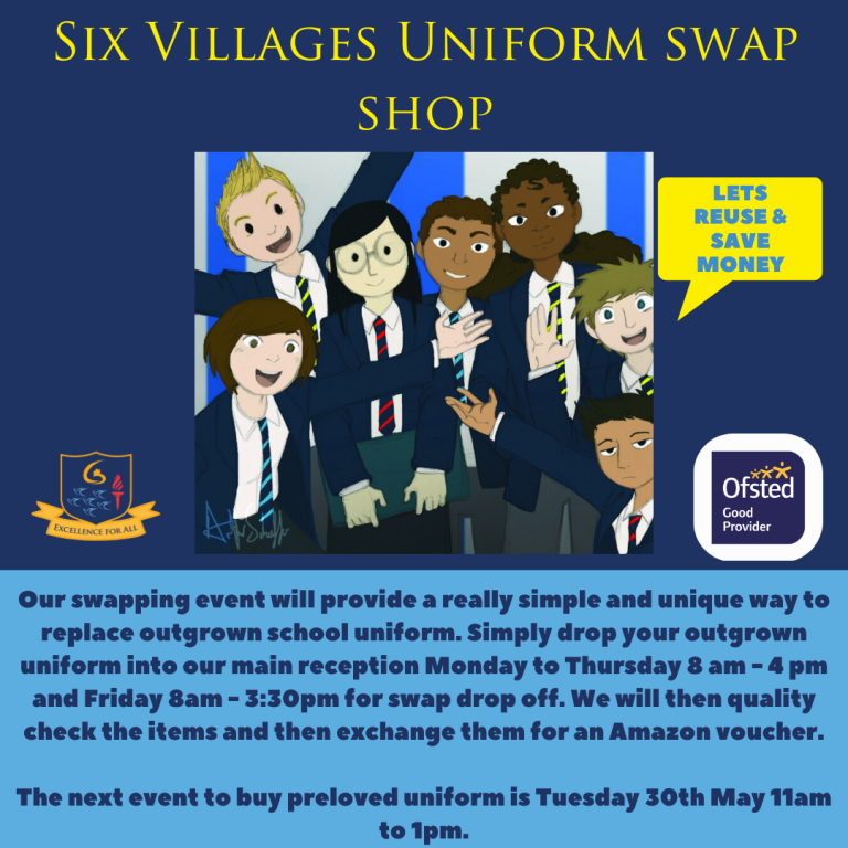 Ormiston Six Villages Academy - Six Villages Uniform swap shop